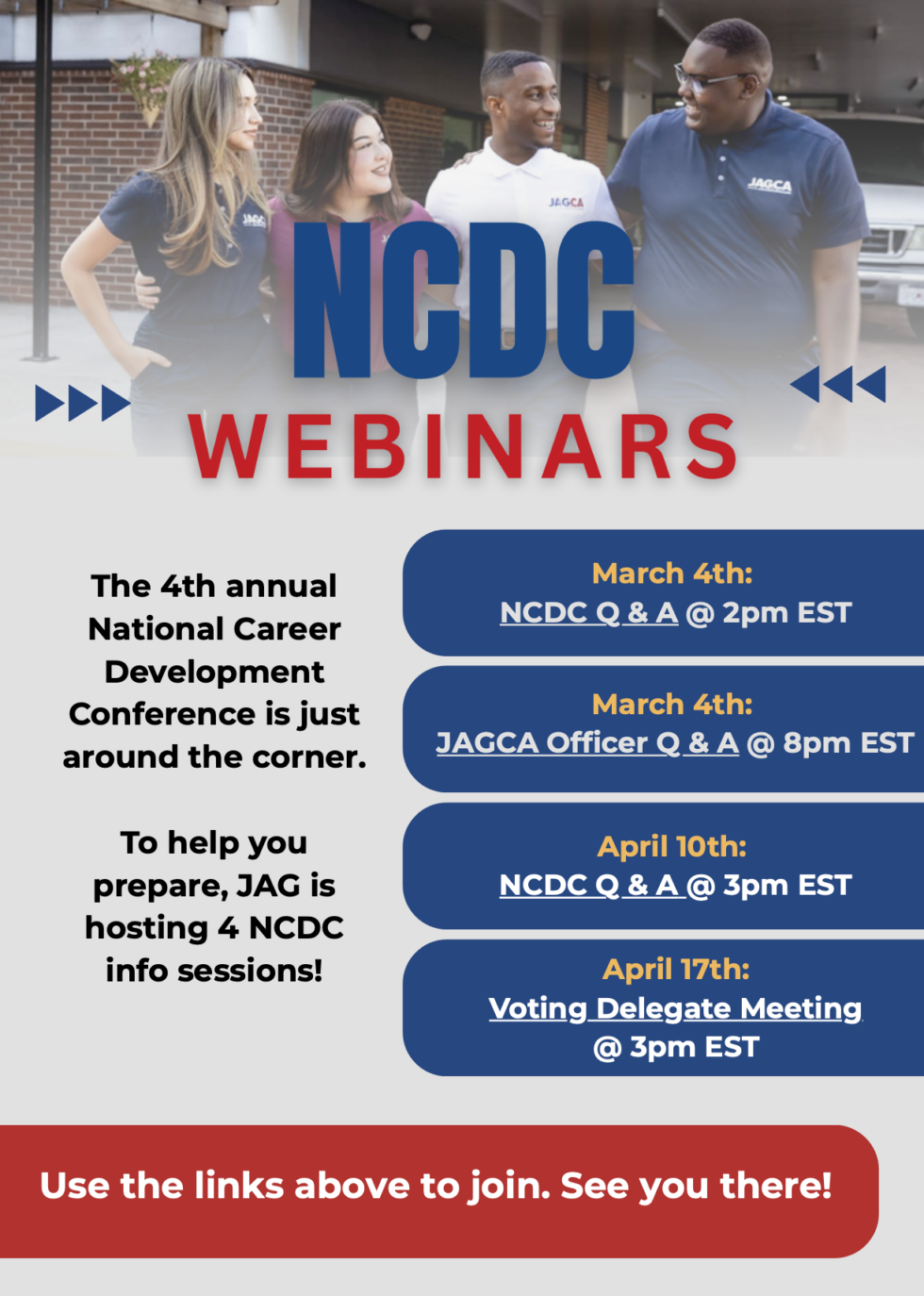 Attend NCDC | Jobs for America's Graduates